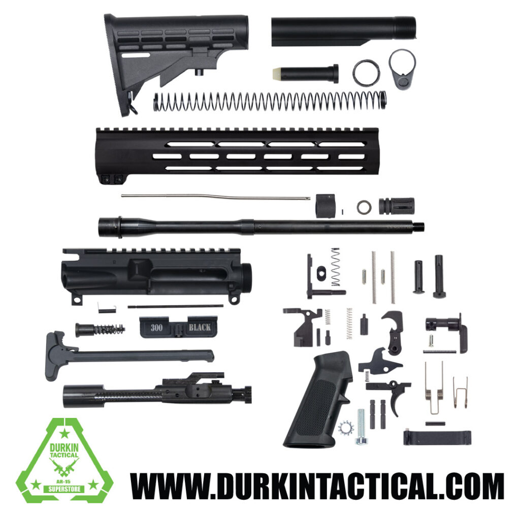 20″ .308 Stainless Steel Premium AR-10 Rifle Build Kit - Durkin Tactical