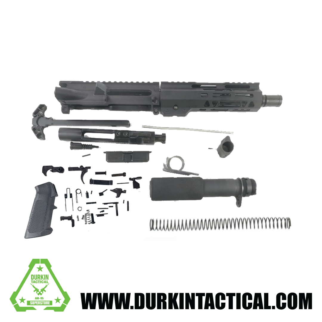 7.5″ 5.56/.223 Premium AR-15 Pistol Build Kit - Durkin Tactical