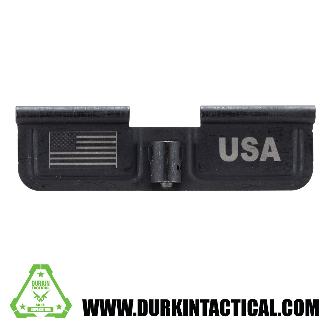 Laser Engraved Ejection Port Dust Cover - USA - Durkin Tactical