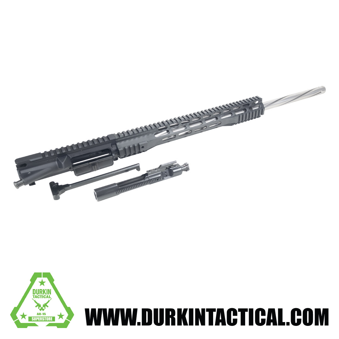 24″ 5.56 Nato ss Bull Barrel Upper - Durkin Tactical