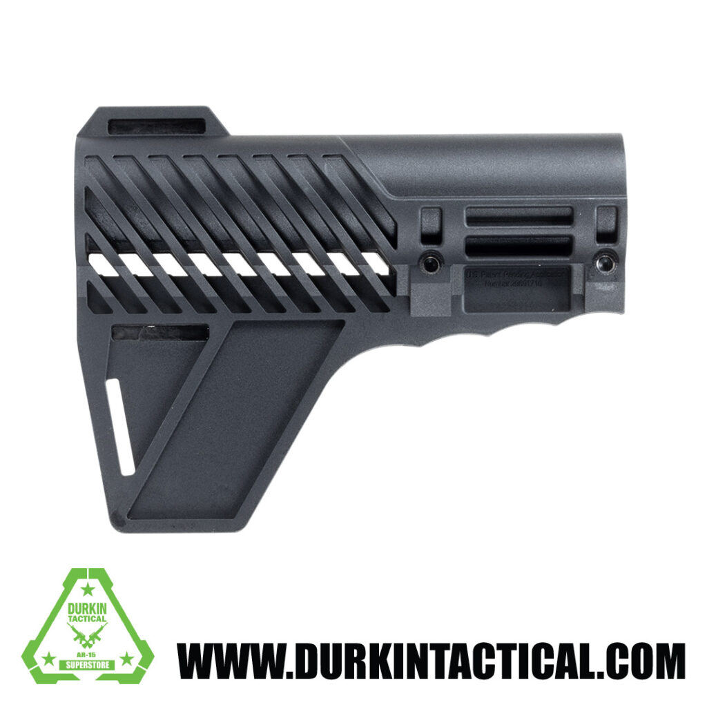 SB Tactical SBA4 Adjustable Pistol Brace + Mil-Spec Buffer Tube Kit ...