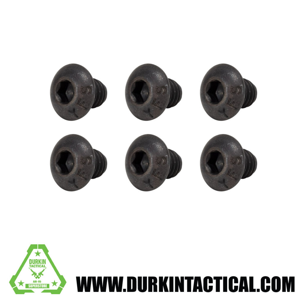 SCREWS FOR AR-15 FREE FLOATING HANDGUARD BARREL NUT (6 PACK) - Durkin ...