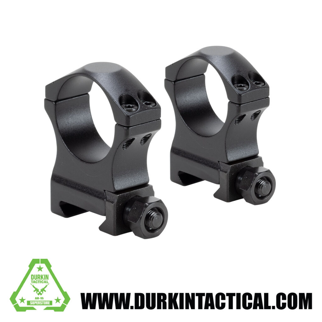 30mm Tactical Scope Rings Medium 1.25″ Height - Durkin Tactical