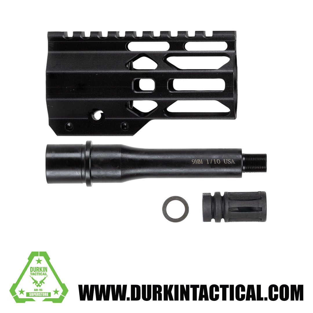 5.5″ 9MM AR-9 Pistol Build Kit - Durkin Tactical