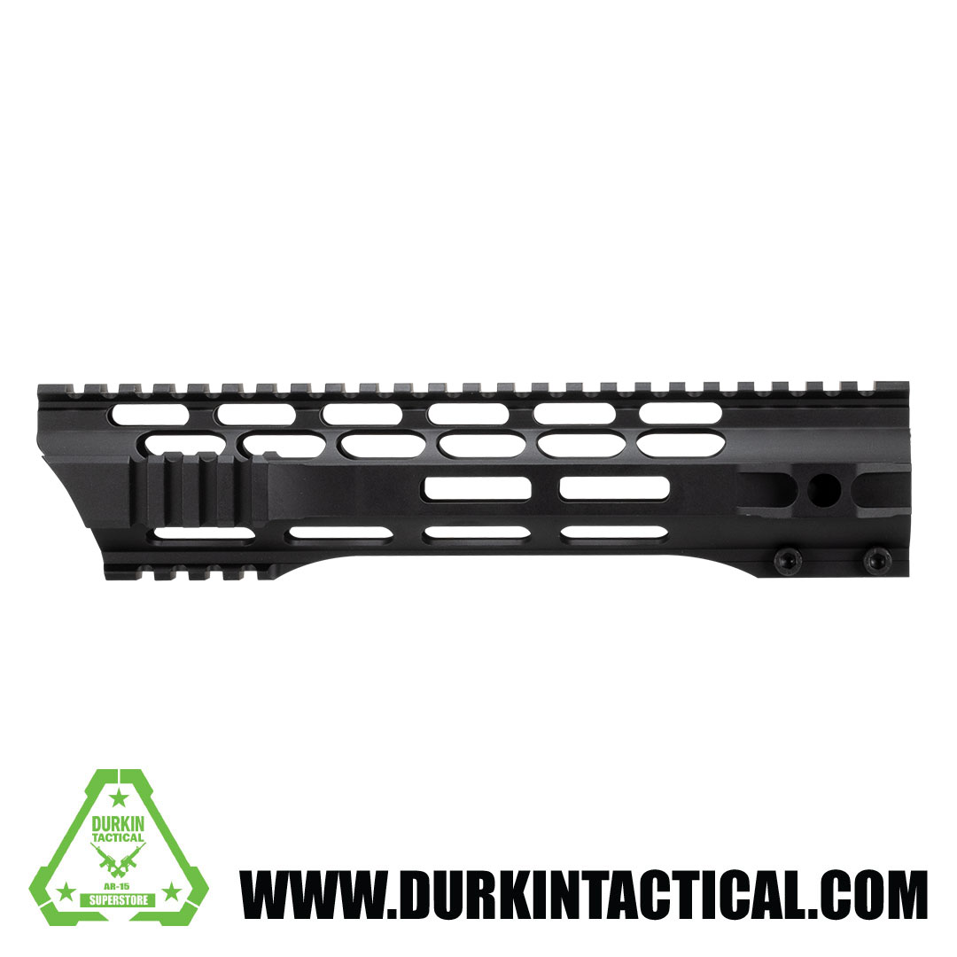 AR-15 M-Lok Free Float Slant Cut 10″ Quad Rail Handguard - Durkin Tactical