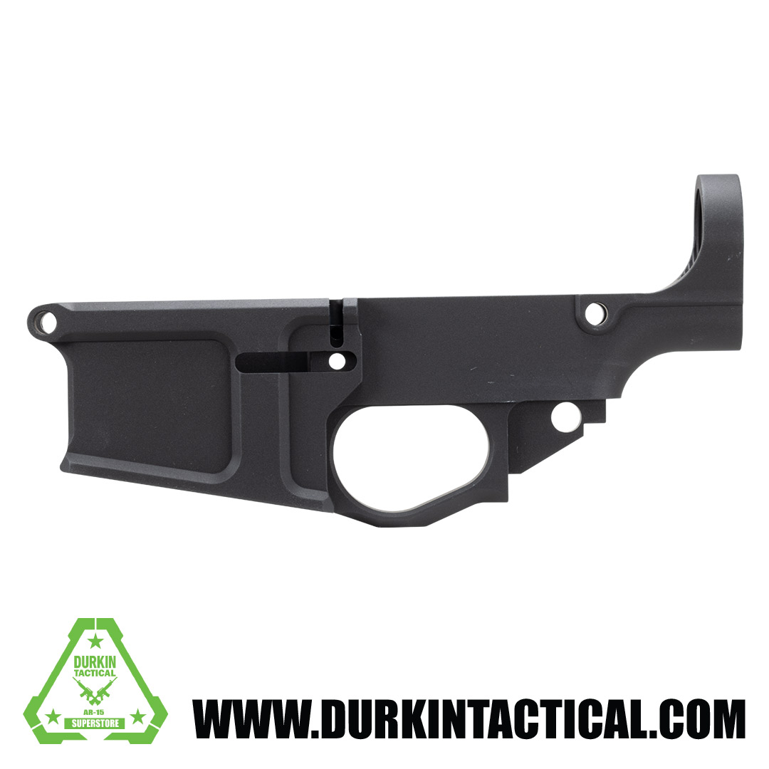 AR-10 Lower Receiver 80% Black Billet - Durkin Tactical