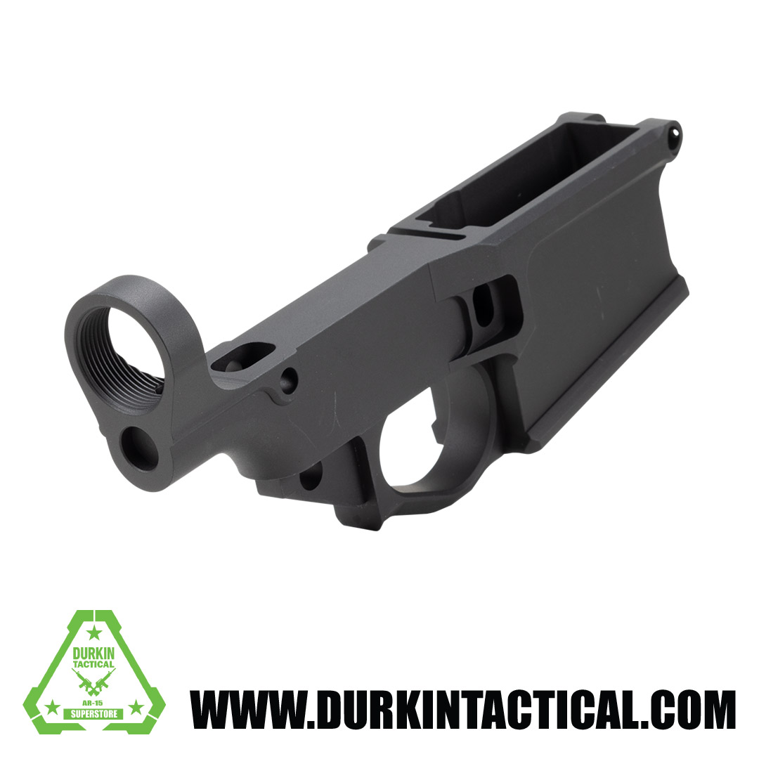 AR-10 Lower Receiver 80% Black Billet - Durkin Tactical