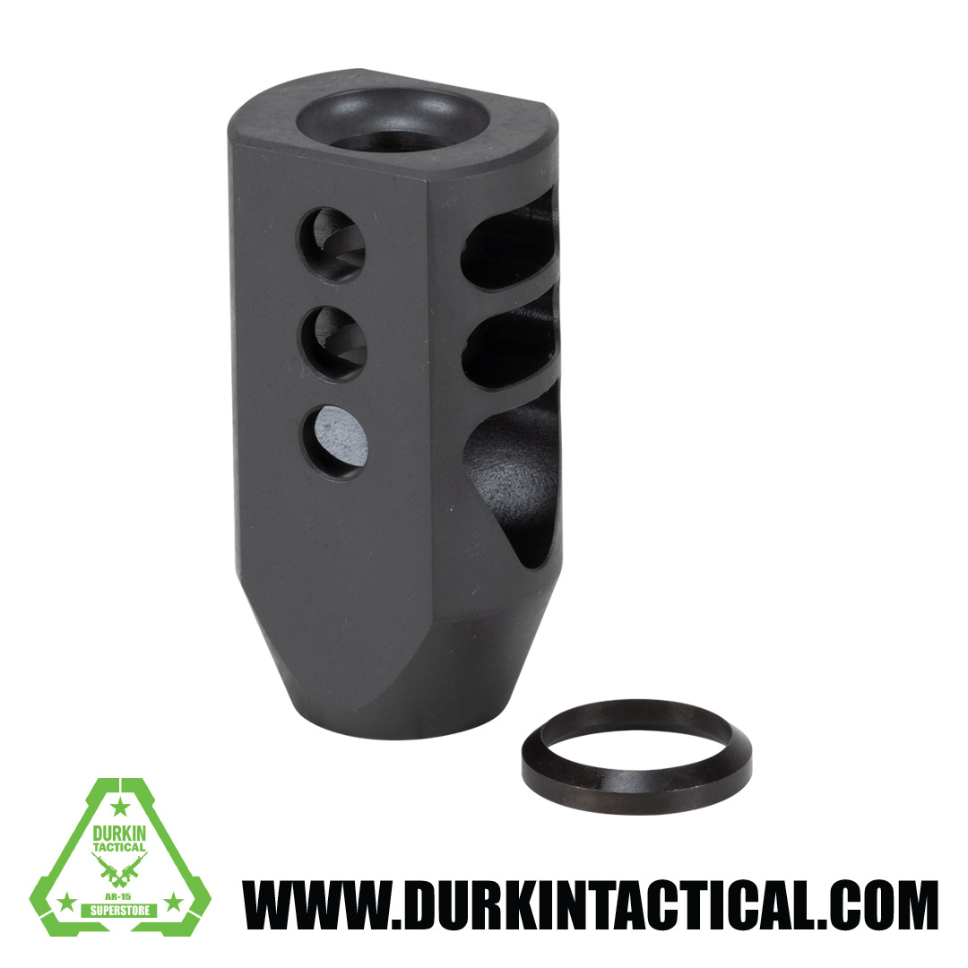 .50 Cal Beowulf, Muzzle Brake 49/64×20 Black Phosphate - Durkin Tactical