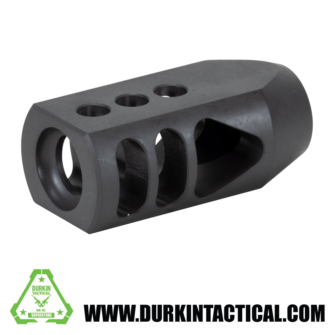 .50 Cal Beowulf, Muzzle Brake 49/64×20 Black Phosphate - Durkin Tactical