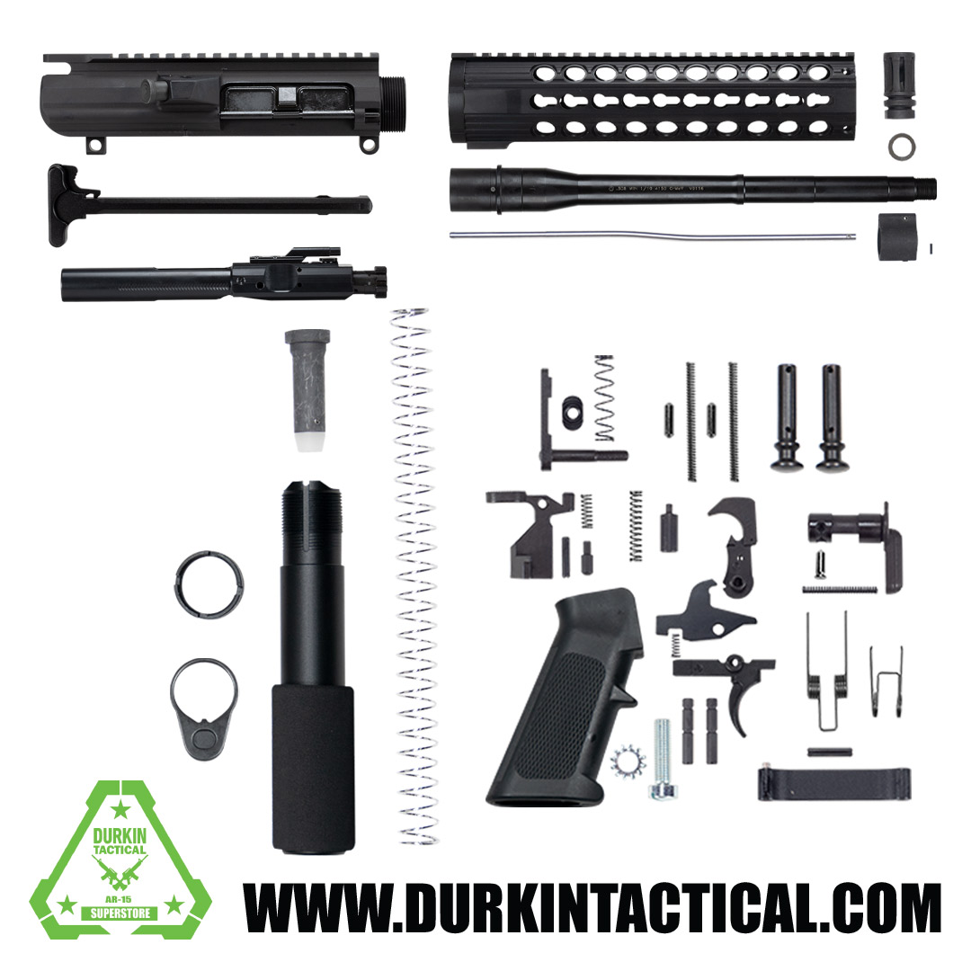 12.5″ .308 AR-10 Pistol Build Kit - Durkin Tactical