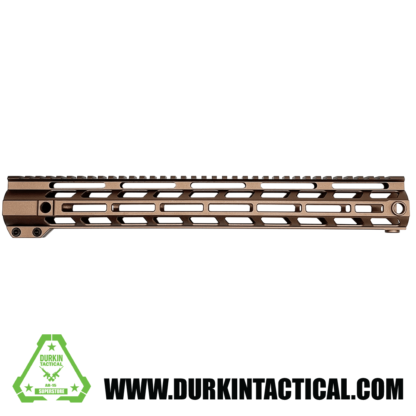 AR-15 15″ MLOK Handguard, Bronze - Durkin Tactical