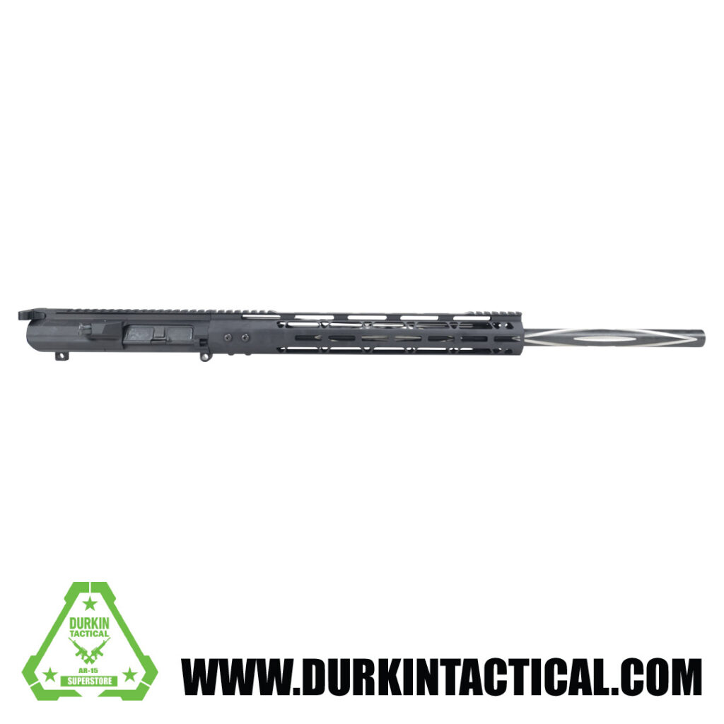 24″ .308 Match Grade Complete Upper | Cross Fluted Stainless Steel ...