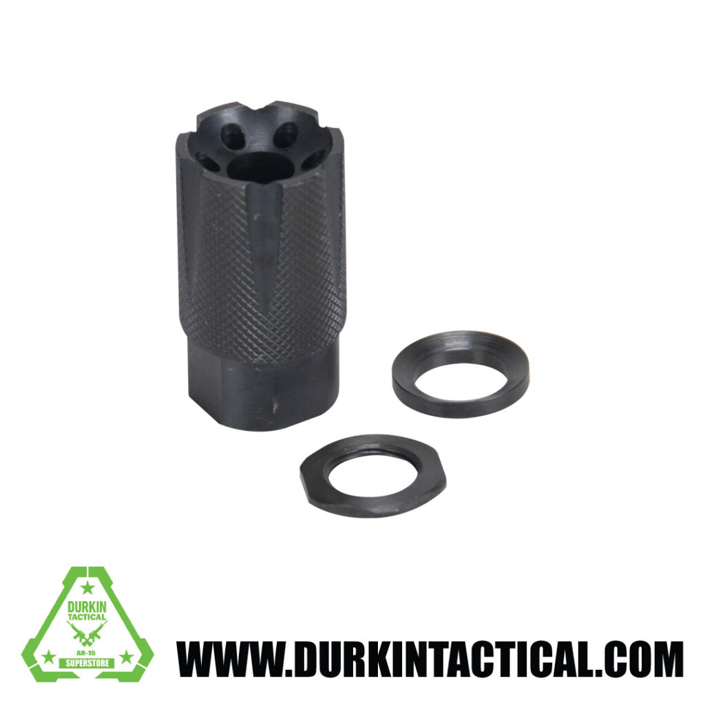 AR-15 1/2″x28″ flash forwarder- mini - Durkin Tactical