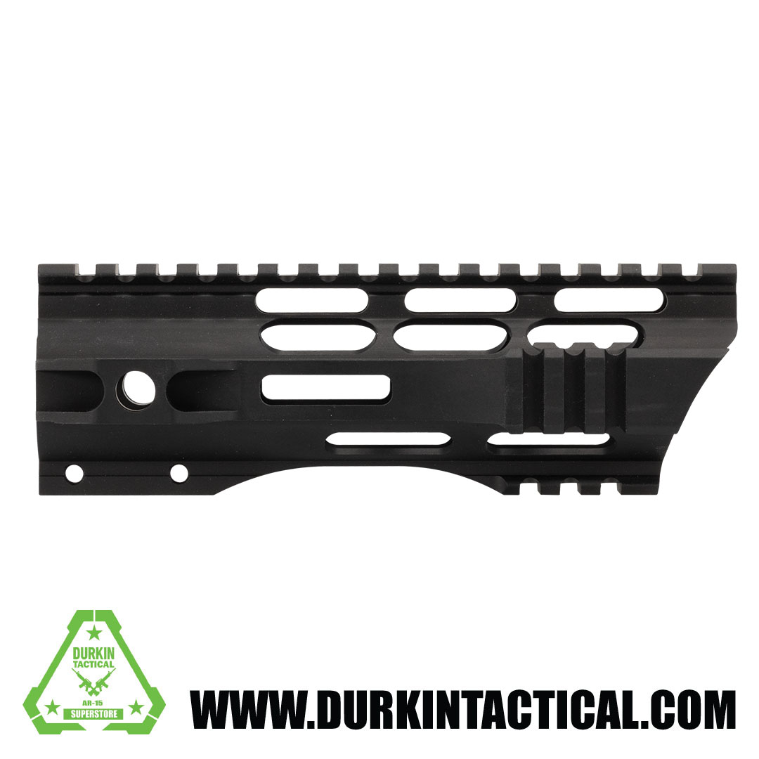 AR-15 M-LOK 7″ Free Float Slant Cut Quad Rail Handguard - Durkin Tactical