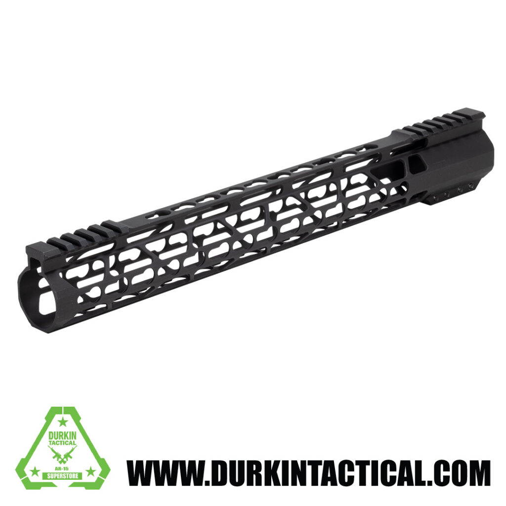 15″ AR15 Slim Free Float Keymod Handguard (Clamp On) - Durkin Tactical