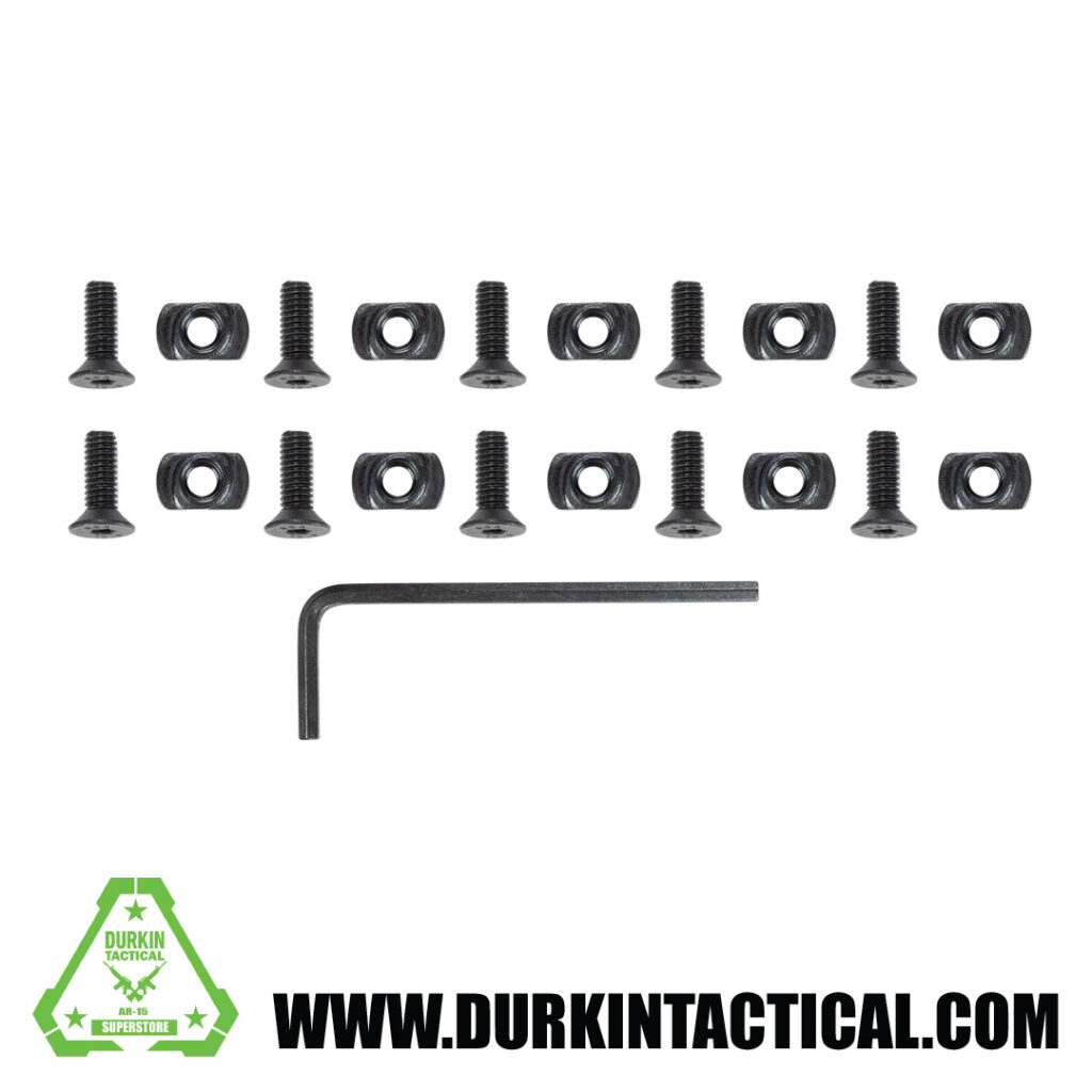 M-Lok Nut and Screw Set, 10 pieces - Durkin Tactical