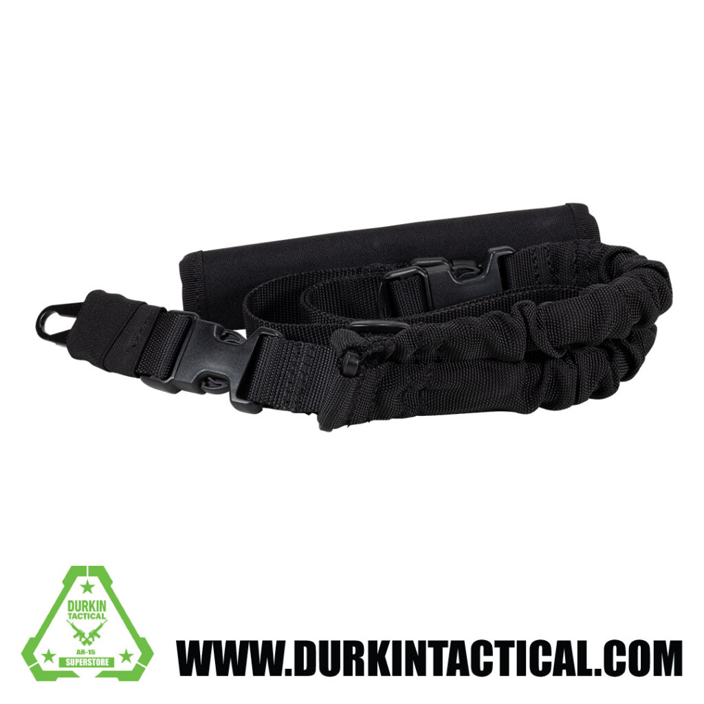 Single Point Sling | Shoulder Pad - Black - Durkin Tactical