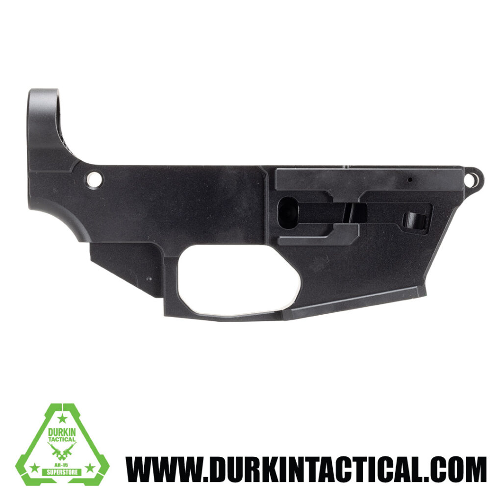 9MM Billet Unfinished 80% Lower Receiver - Fire/Safe - Black - Durkin ...