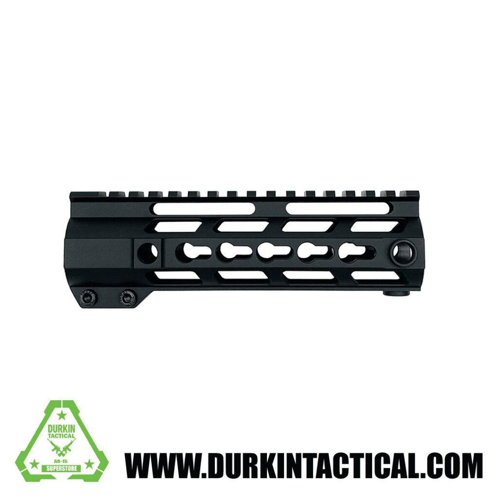 7″ Black AR-15 Free Float QD Keymod Handguard - Durkin Tactical