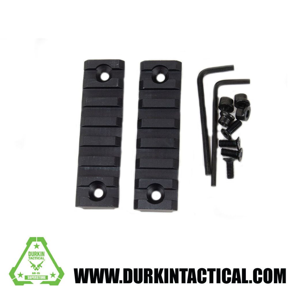 7 Slot Keymod Picatinny Rail Attachments (2 Pack) - Durkin Tactical