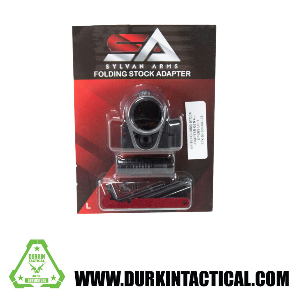 AR-15 Folding Stock Adapter Gen 4 Adapter - Opens to the Left - Durkin ...